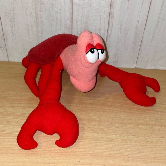 Disney | Toys | Sebastian Disney The Little Mermaid Plush Toy | Poshmark